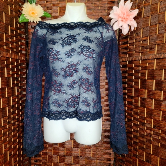 Victoria's Secret | Tops | Victorias Secret Transparent Blouse Is A ...